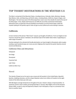 Western united-states | PDF
