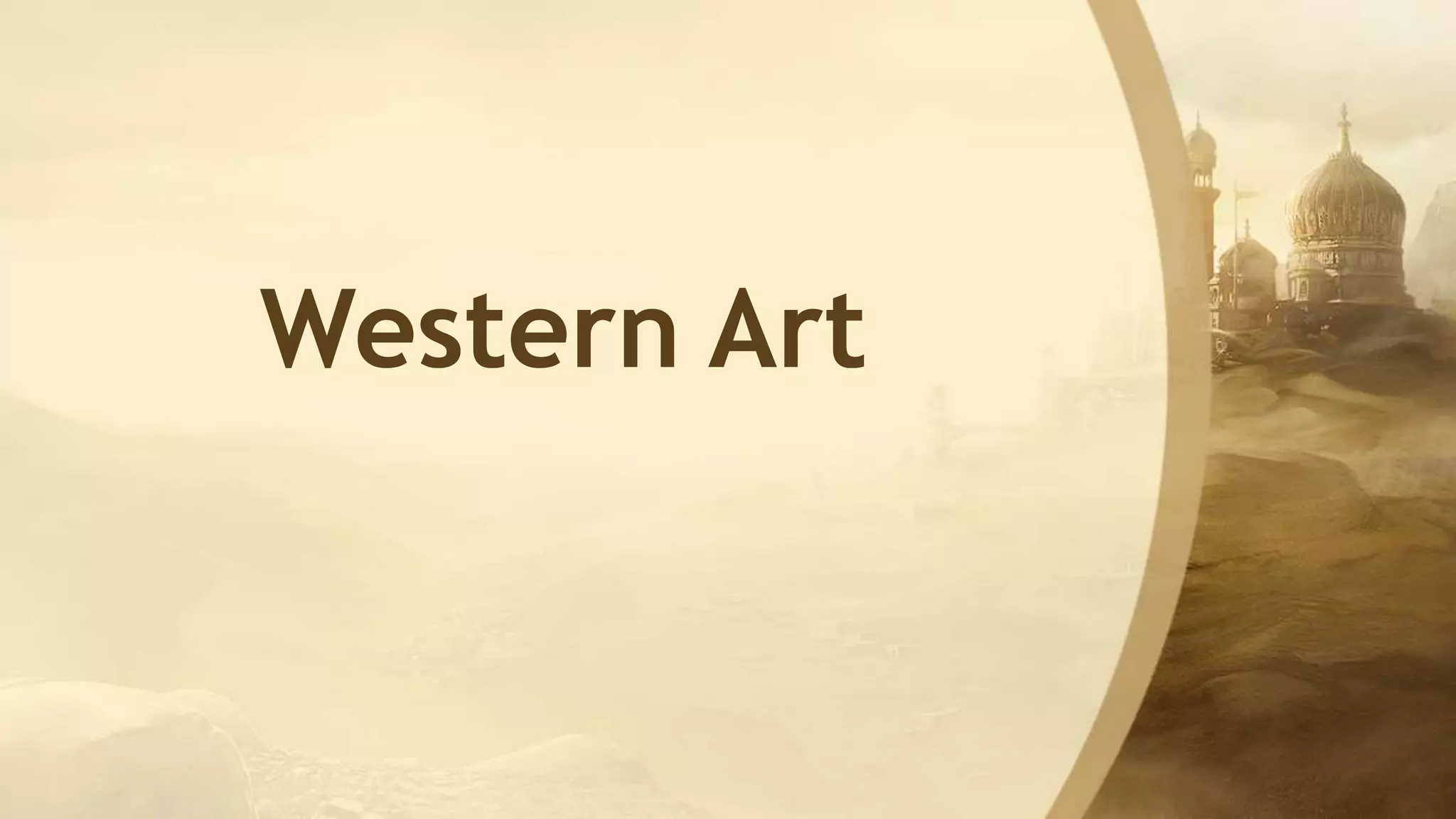 Western art | PPTX