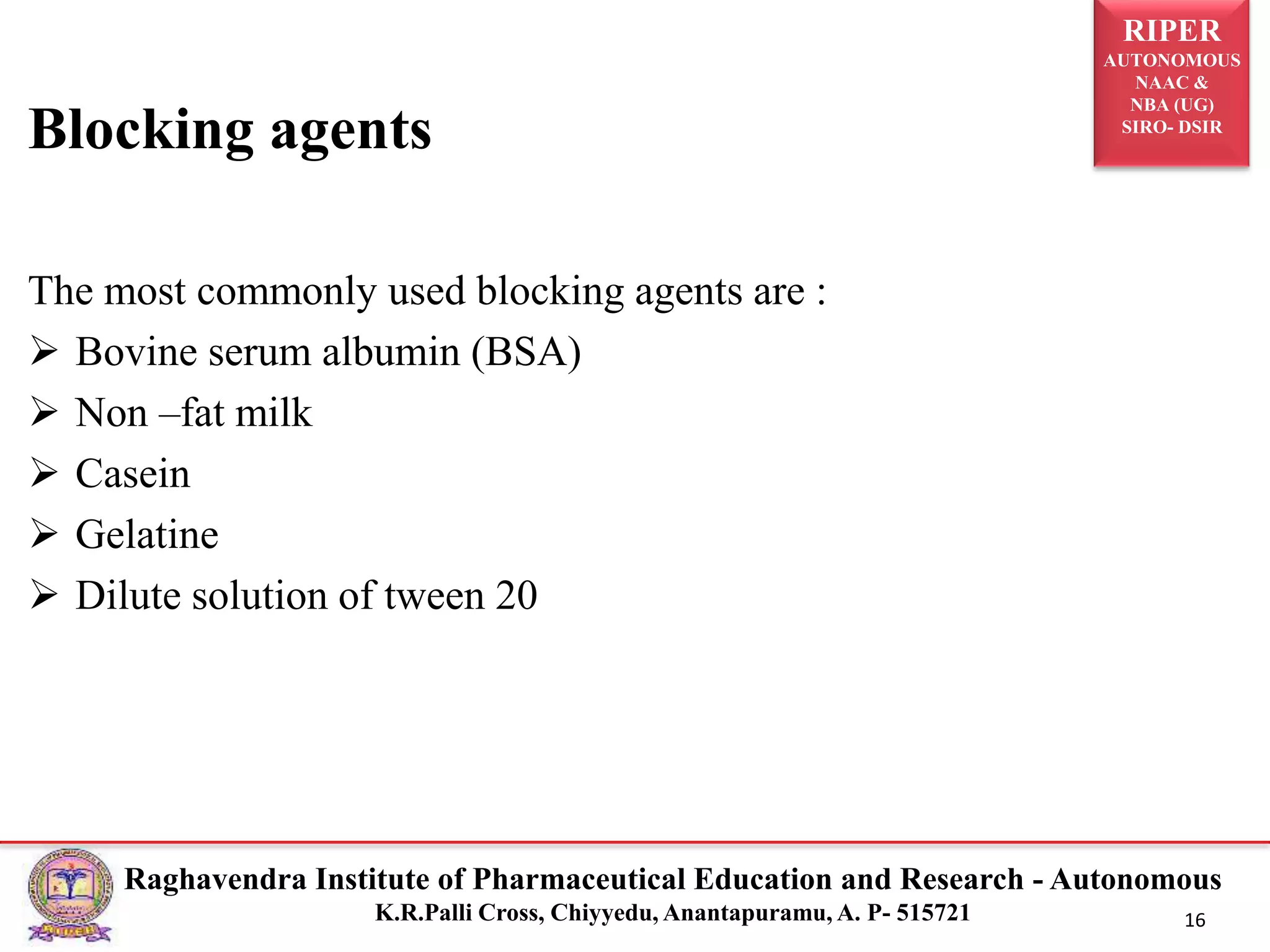 Western Blotting Technique. | PPTX