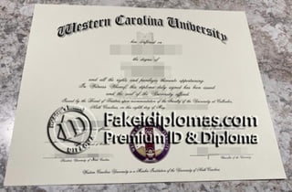 Western Carolina University diploma | PPT