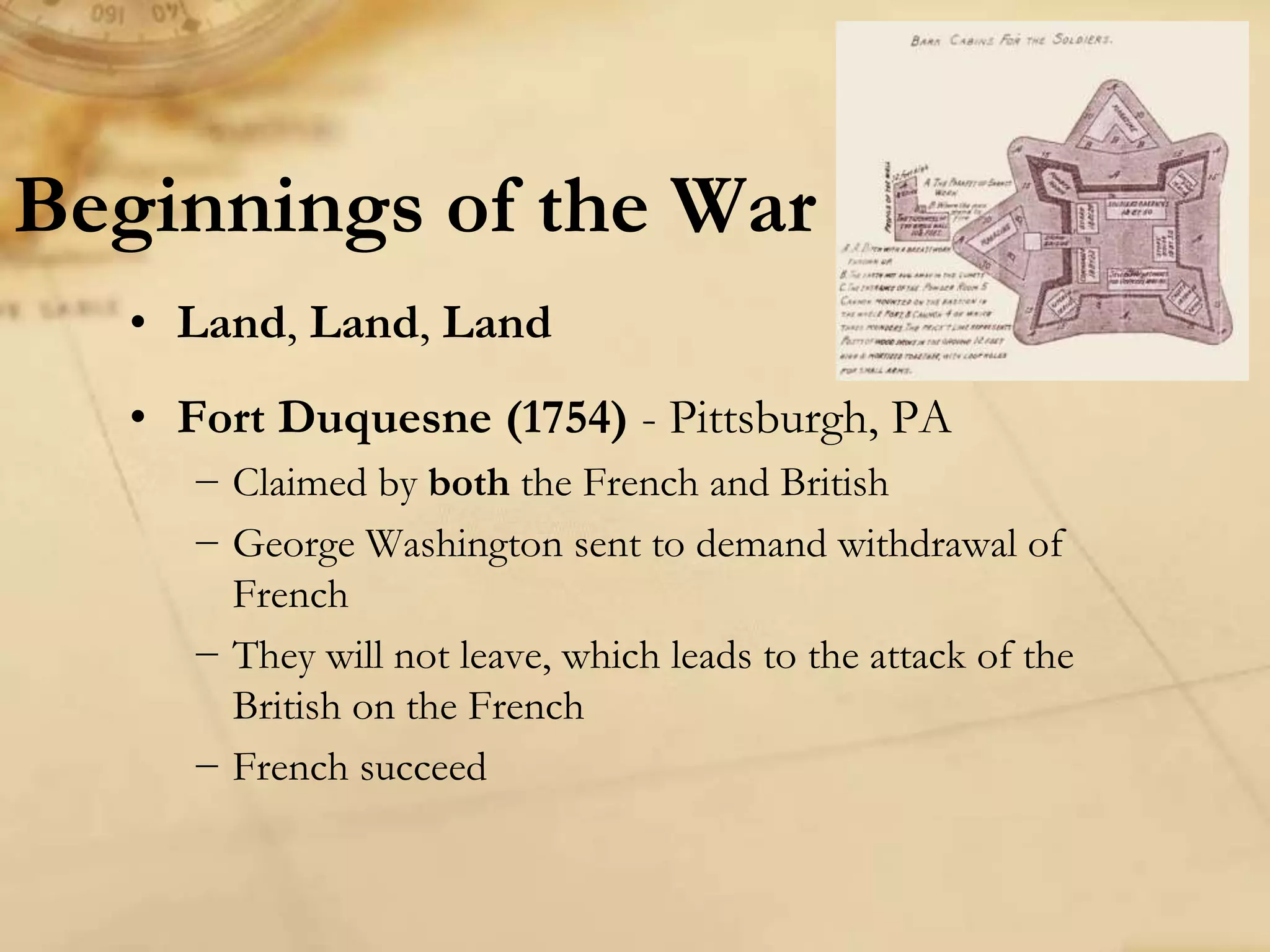 The French and Indian War | PPTX | North America Travel | Travel Locations