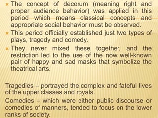 western classical play | PPTX