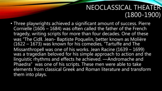 Western classical plays | PPTX