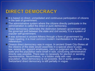 Western Classification of Government | PPT
