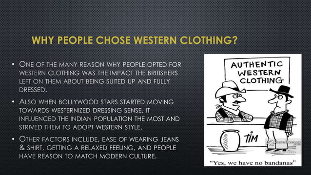 Western clothes trends | PPTX