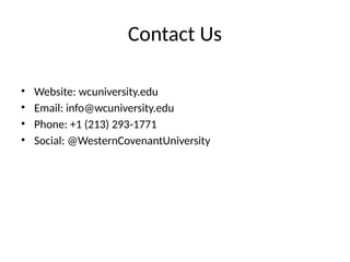 Western Covenant University Overview.pptx