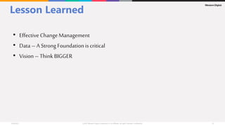 Western Digital Digitalization Story | PPTX