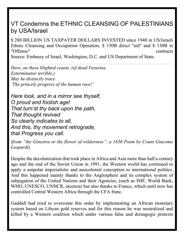 Western Double Standards And Its International State Caste System (Of ...