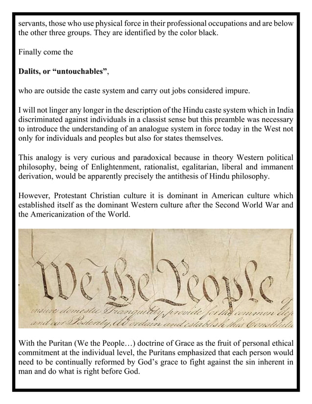 Western Double Standards And Its International State Caste System (Of ...