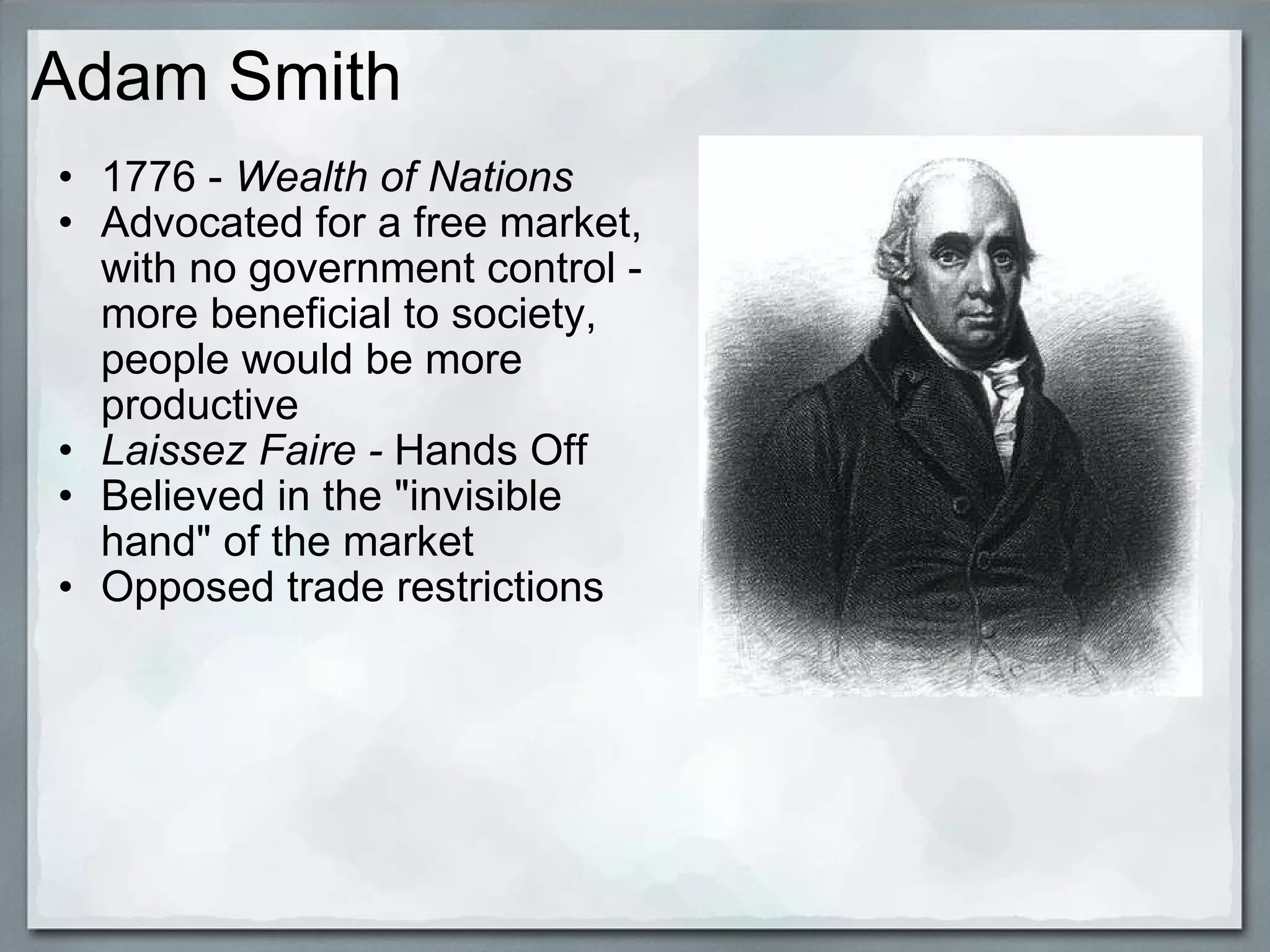 Western Economic Systems - Early Modern Period | PPT