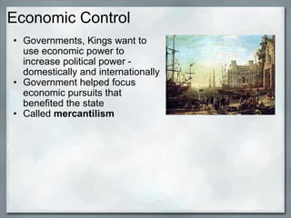 Western Economic Systems - Early Modern Period | PPT | Economy ...