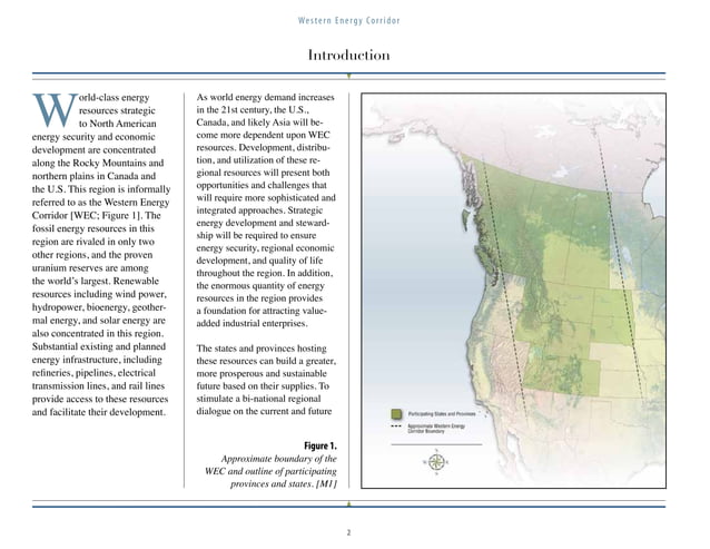 Western Energy Corridor -- Full Study | PDF