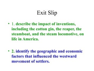 Western expansion | PPT