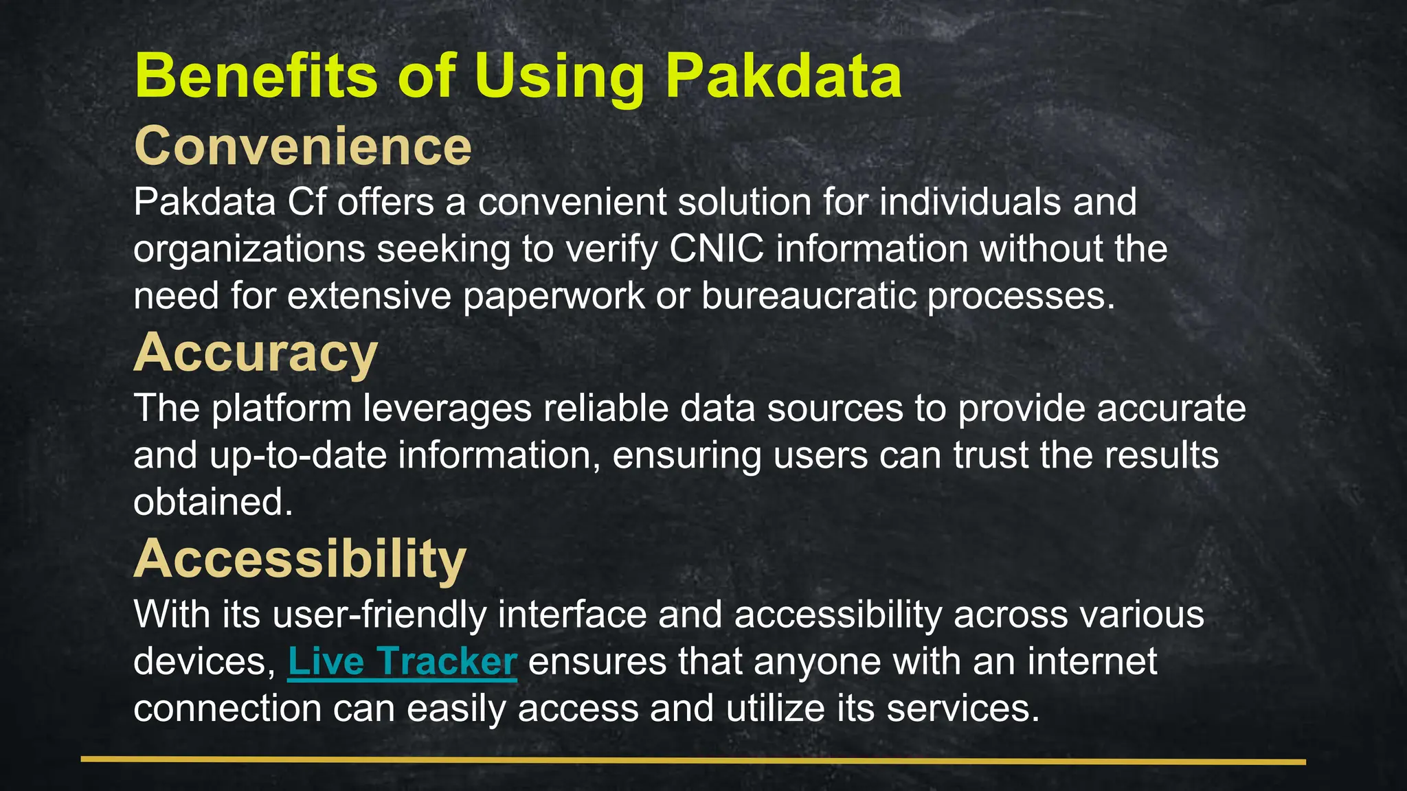 How to Check CNIC Information Online with Pakdata cf | PPTX