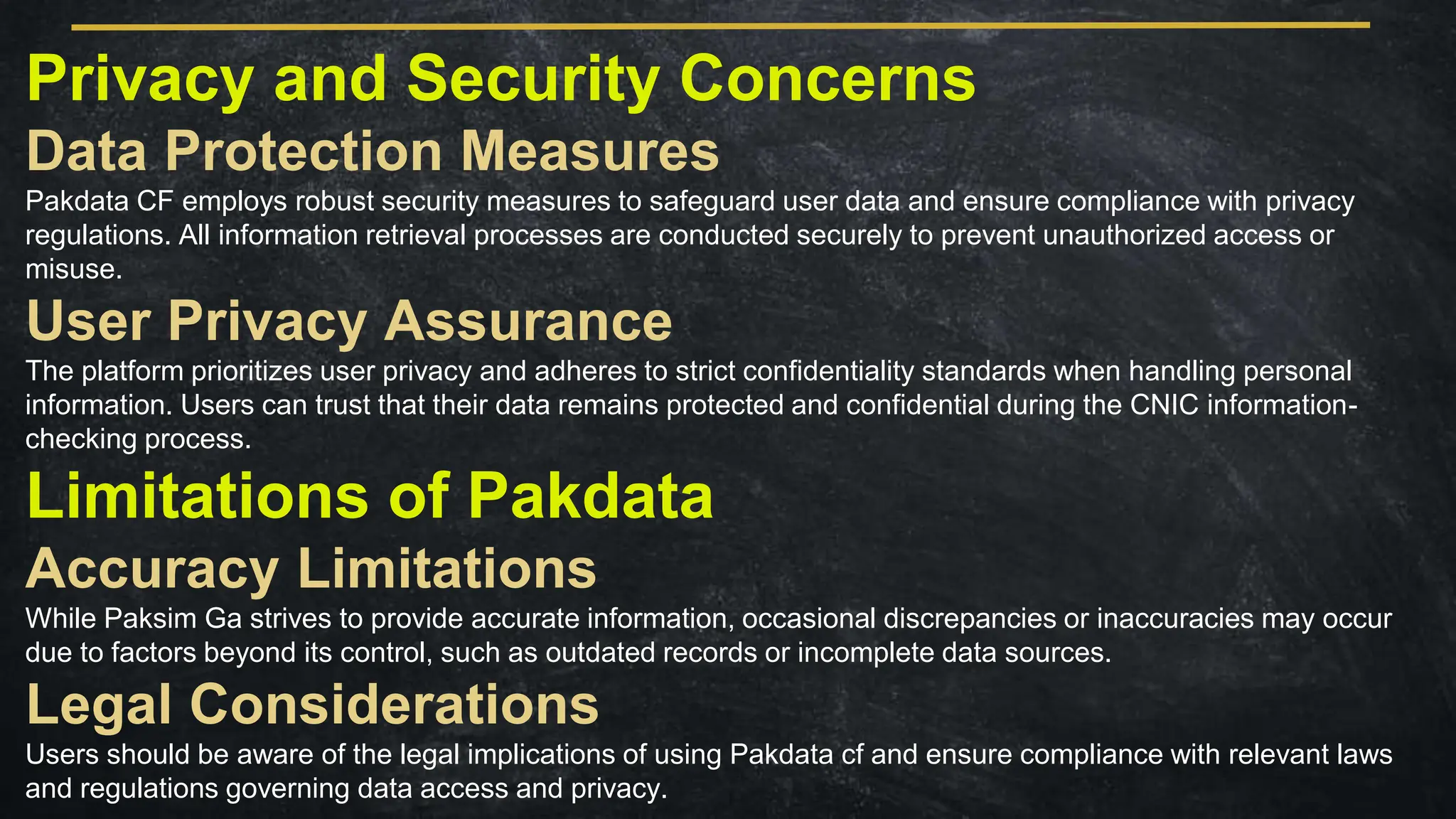 How to Check CNIC Information Online with Pakdata cf | PPTX