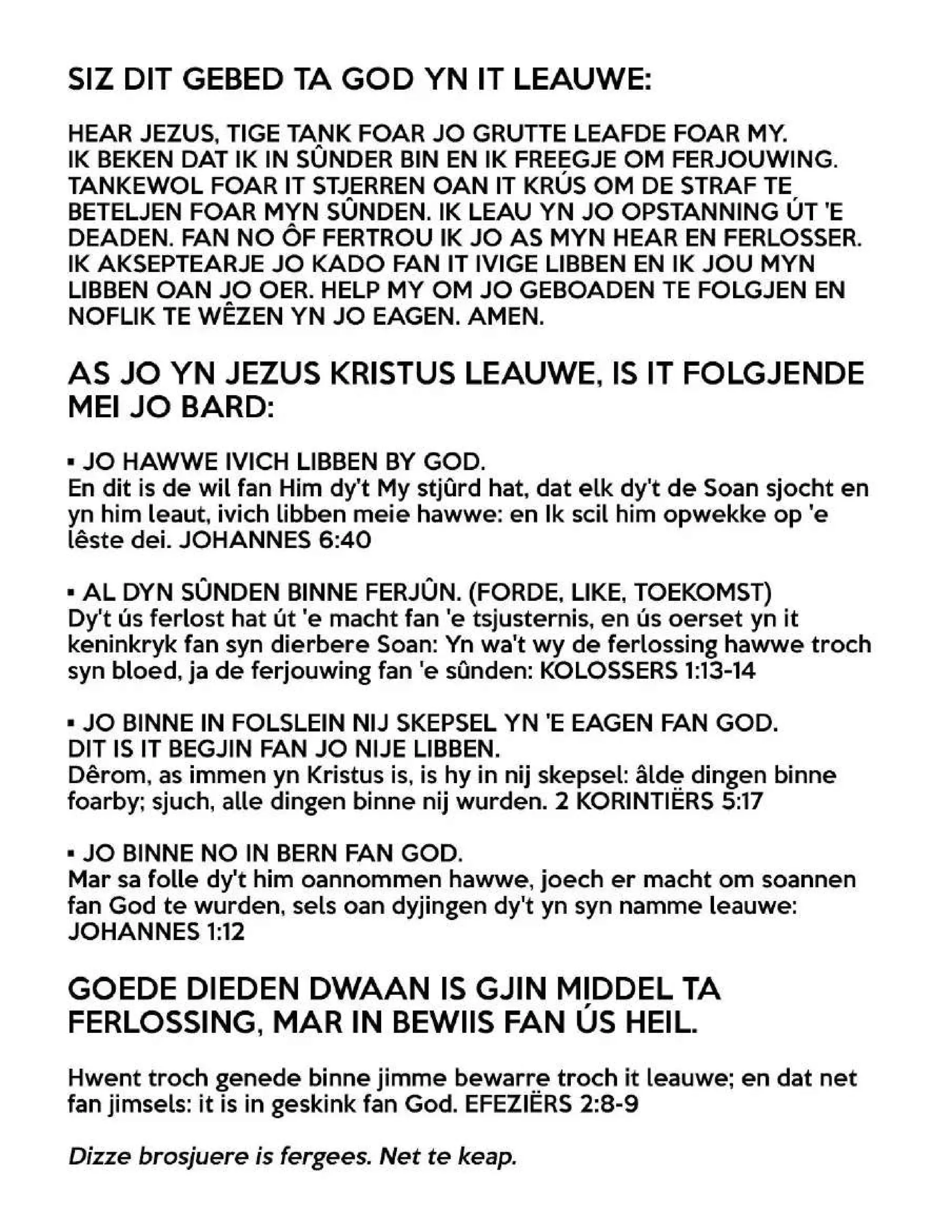 Western Frisian Gospel Tract - ONLY JESUS CHRIST SAVES.pdf