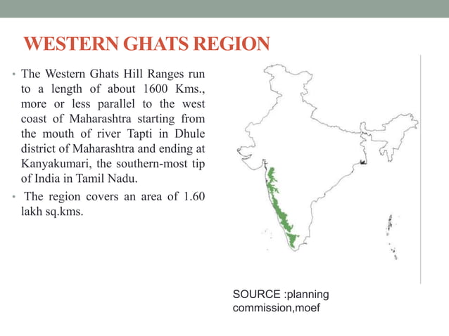 Western ghat region | PPTX