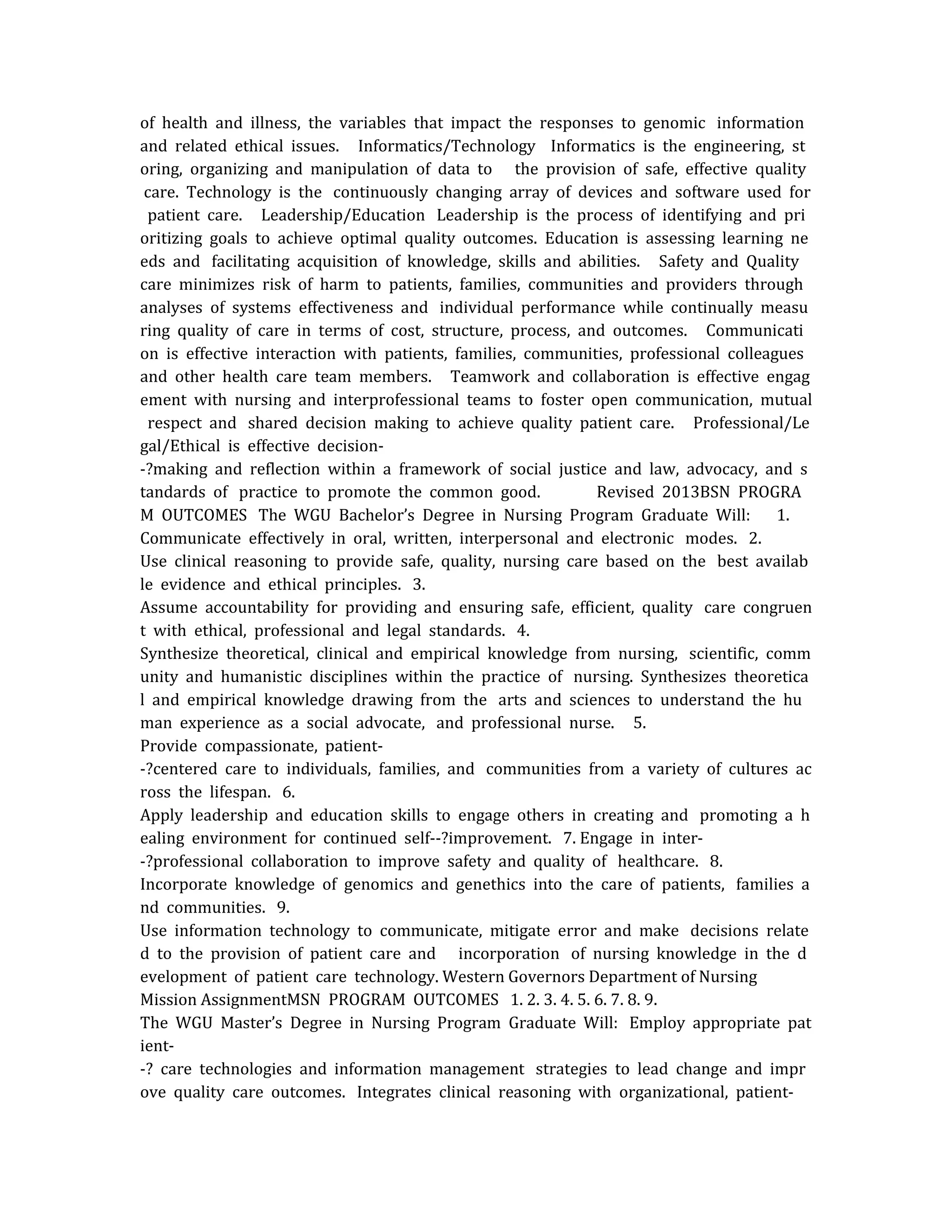 Western Governors Department of Nursing Mission Assignment.pdf