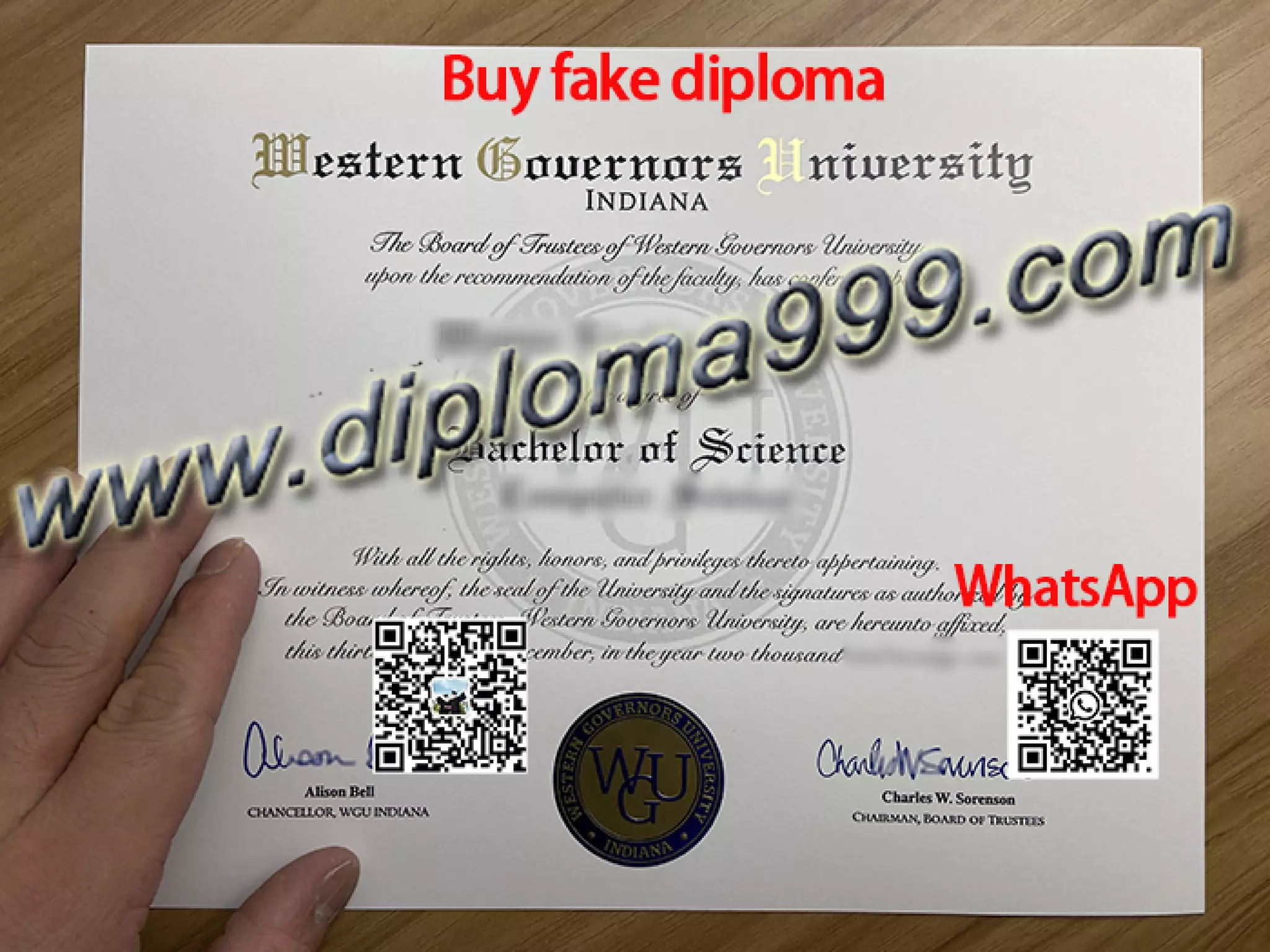 Western Governors University diploma | PPT