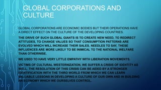 Westernization and identity | PPTX