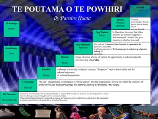 Western and Maori Models of Counselling | PPT