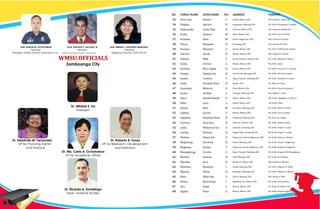 Western Mindanao State University Graduation Programme 2015 | PDF