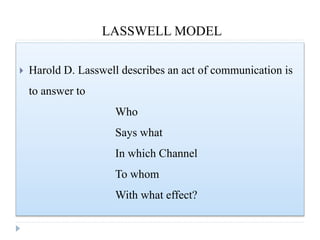 Western model of communication ii | PPTX