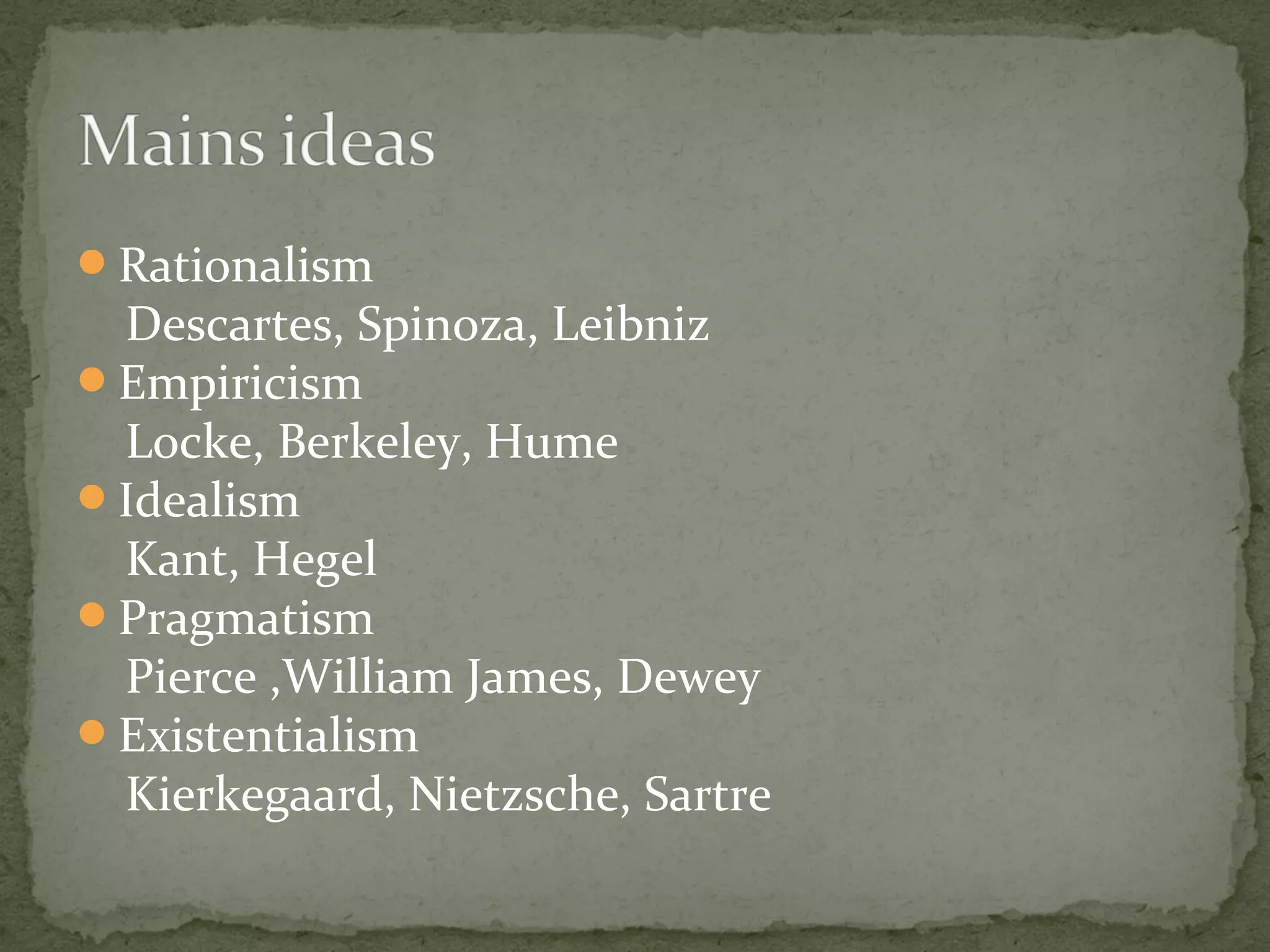 History of Western modern Philosophy | PPT