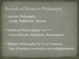 History of Western modern Philosophy | PPT