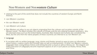 Western non western Settlement, Culture and Countries | PPSX