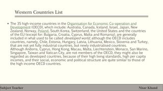 Western non western Settlement, Culture and Countries | PPT