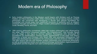 Western phılosophy ın modern culture.pptx
