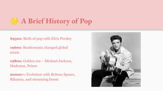 Western Pop Music: From Classics to Chart-Toppers | PDF