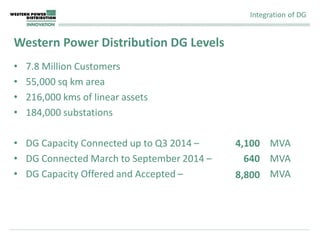 Western Power Distribution Presentation Distributed Community Energy ...