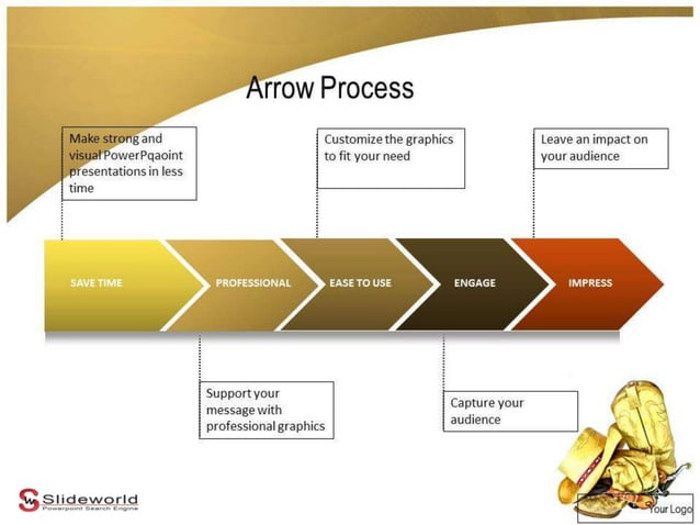 Western powerpoint template slide world | PPTX