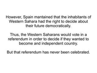 Western sahara | ODP