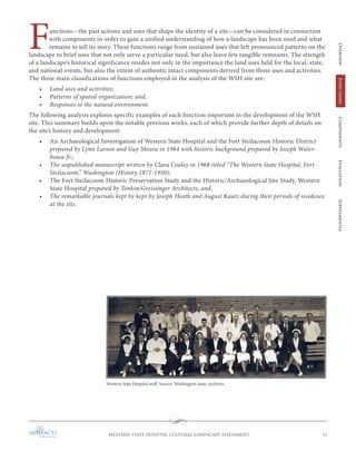 Western State Hospital Cultural Landscape Assessment | PDF