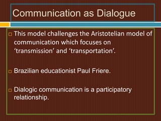 Western theories of Communication | PPT