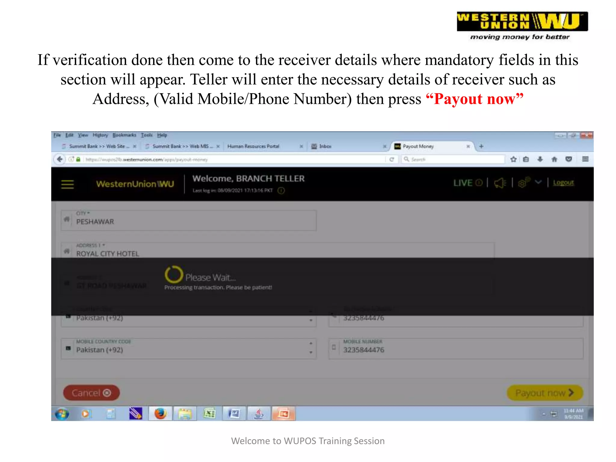 Western Union | PPTX