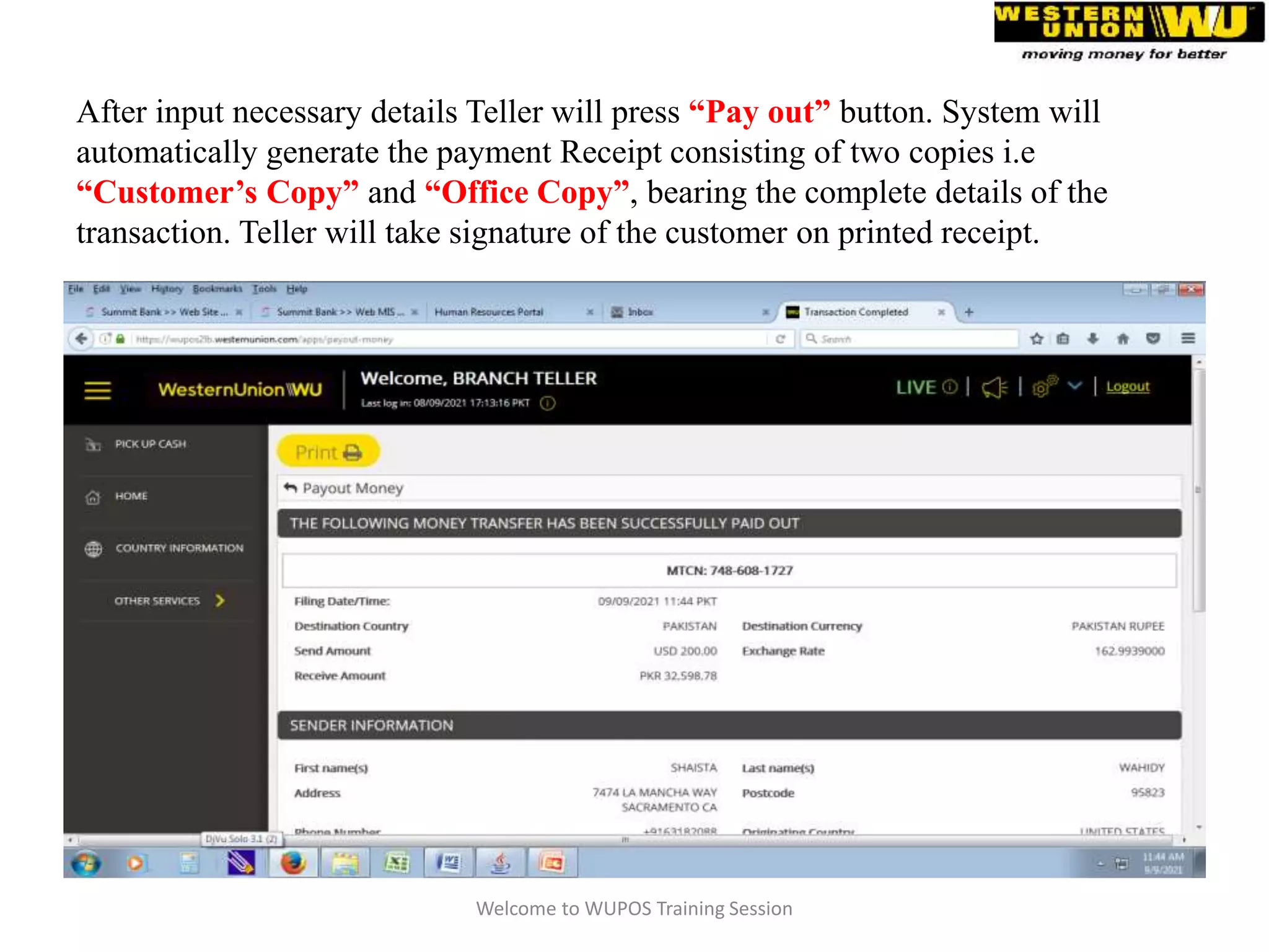 Western Union | PPTX