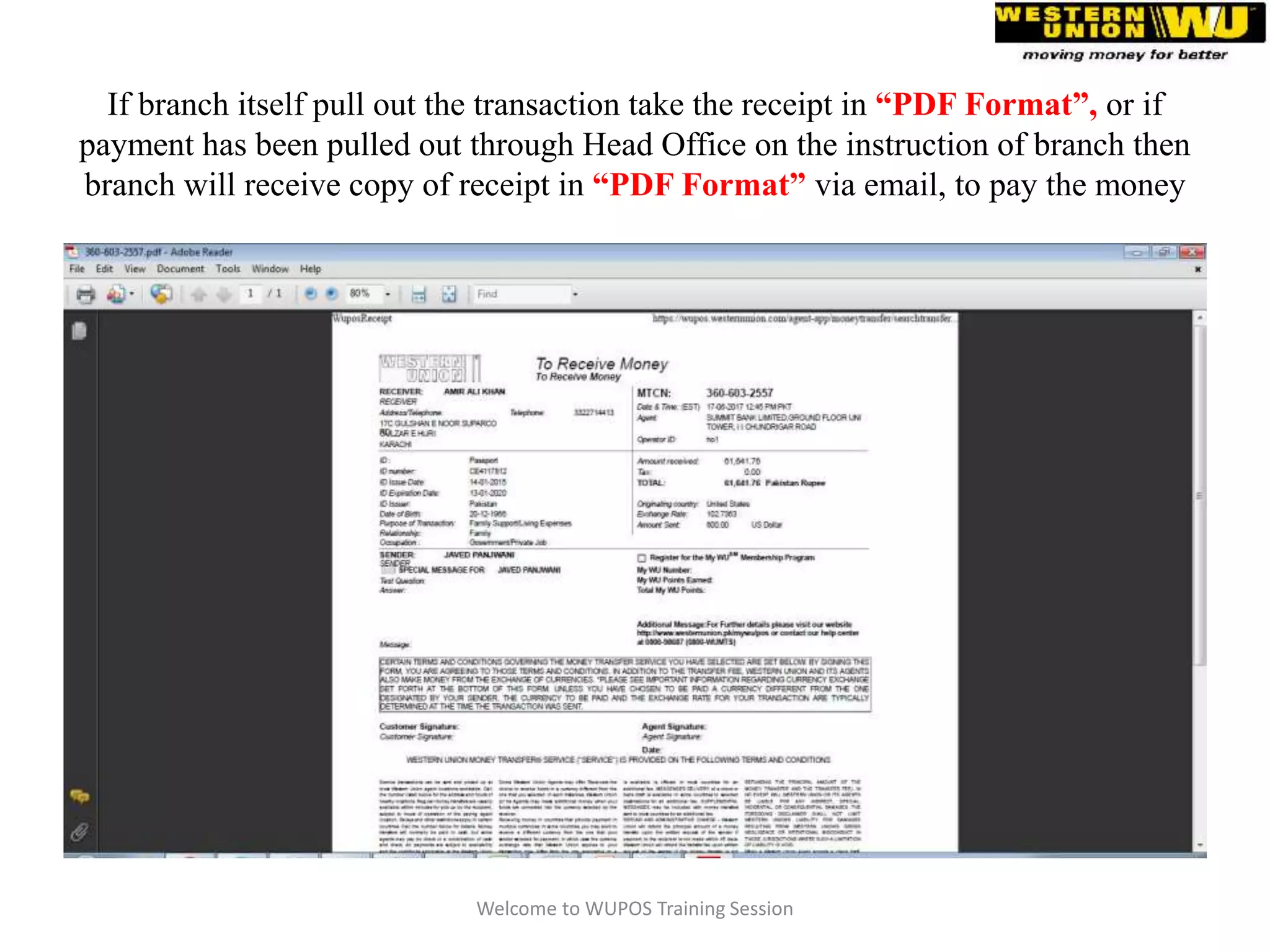 Western Union | PPTX