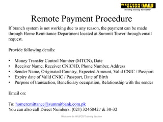 Western Union | PPTX