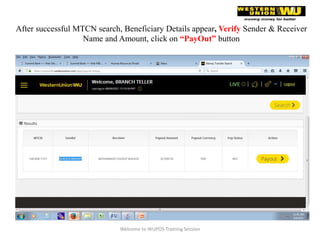 Western Union | PPTX
