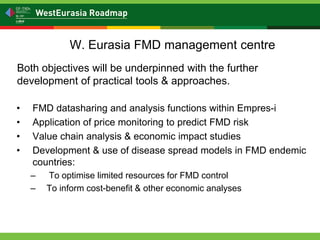 Regional FMD management support – functions and proposals | PDF