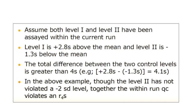 WESTGARD RULES 2.pptx | Standardized Testing | Educational Assessment