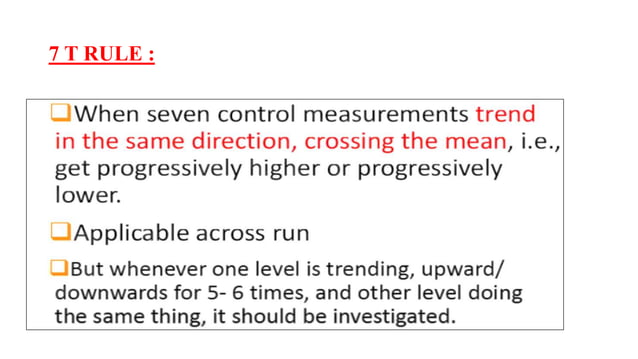 WESTGARD RULES 2.pptx | Standardized Testing | Educational Assessment