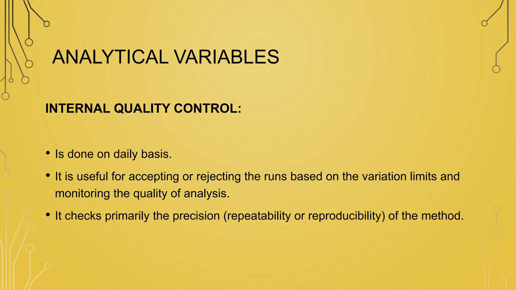 Westgard's rules and LJ (Levey Jennings) Charts. | PPTX