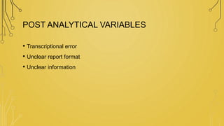 Westgard's rules and LJ (Levey Jennings) Charts. | PPTX