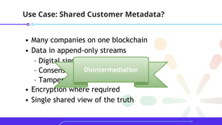 Enterprise Blockchains and Databases | PPT