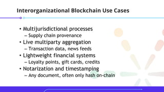 Enterprise Blockchains and Databases | PPT